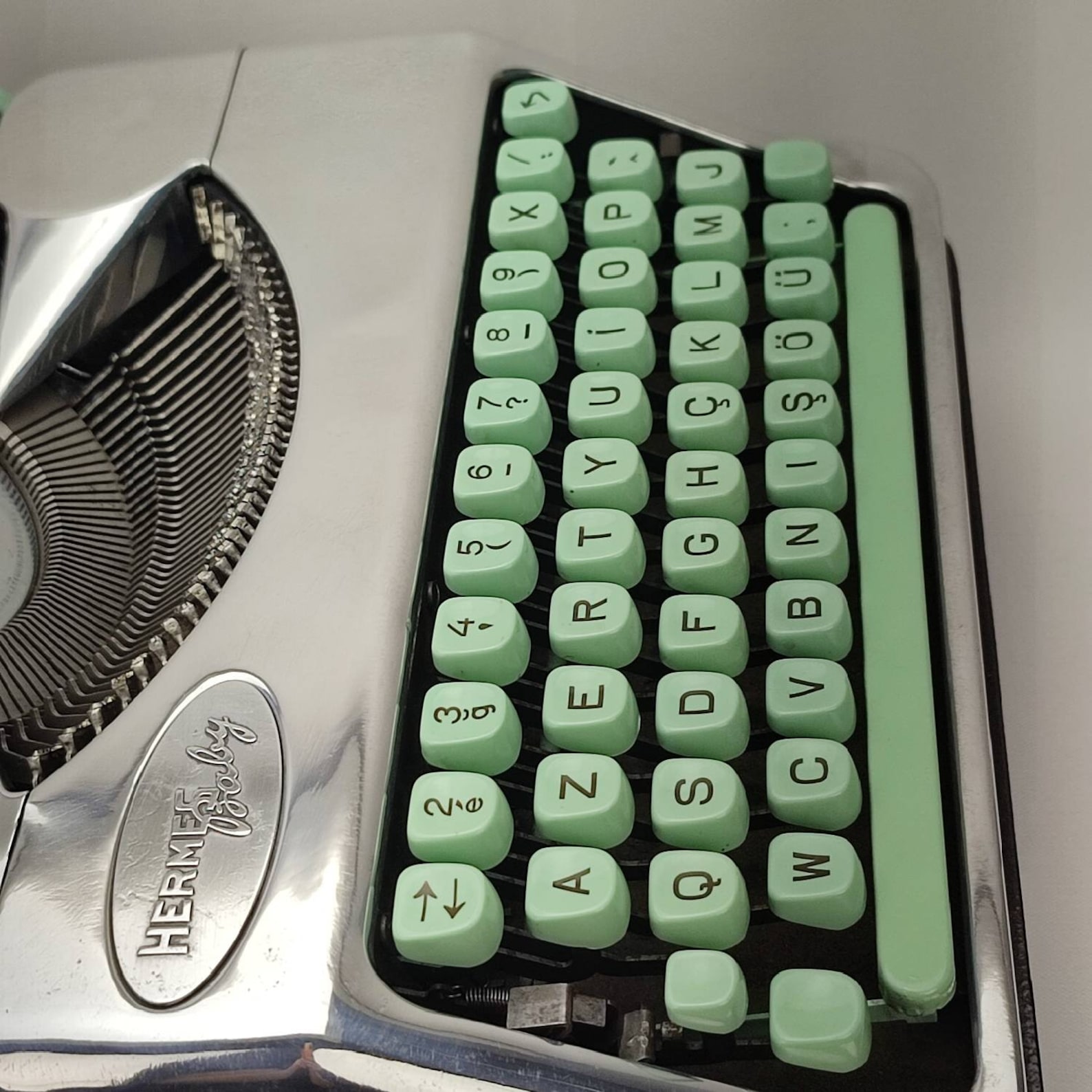 Polished Hermes Baby Working Typewriter Antique Portable - Etsy