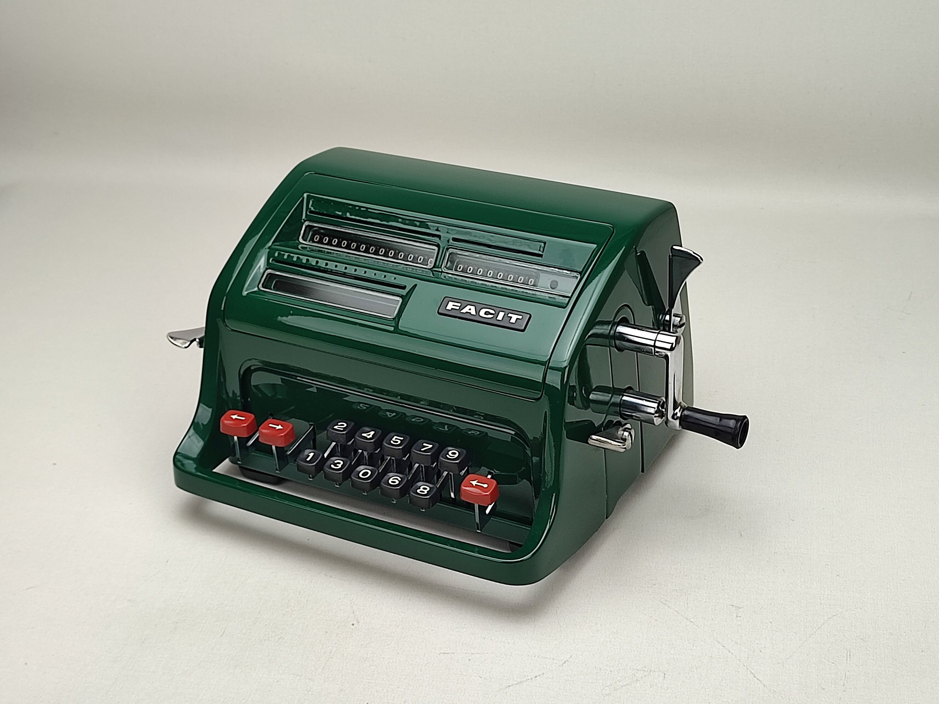 FACİT Working Vintage Calculator, Facit C1-13, Best Desing & Engineer ...