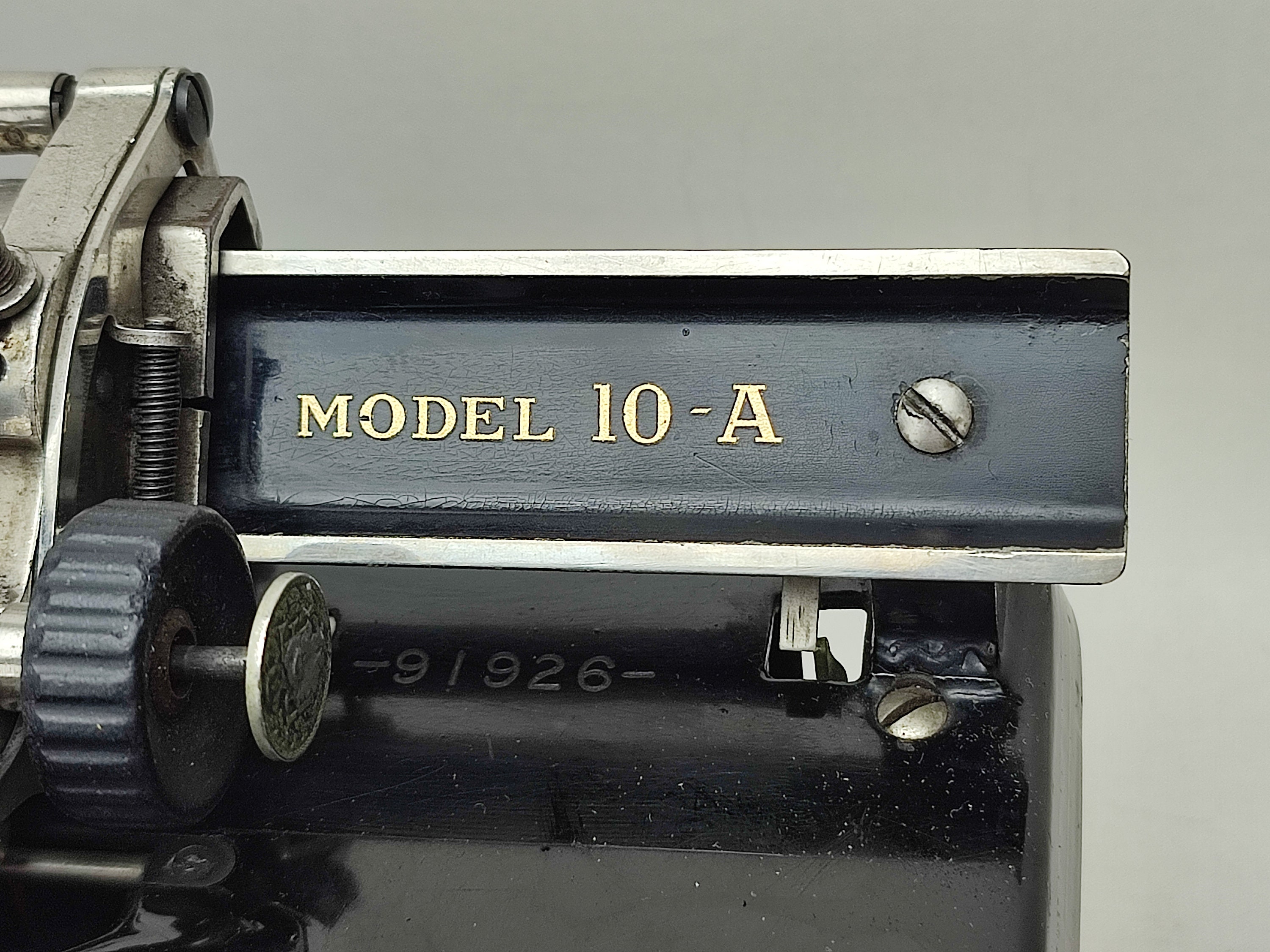 1911s Smith Premier 10A Working Typewriter, Antique Vintage Typewriter ...