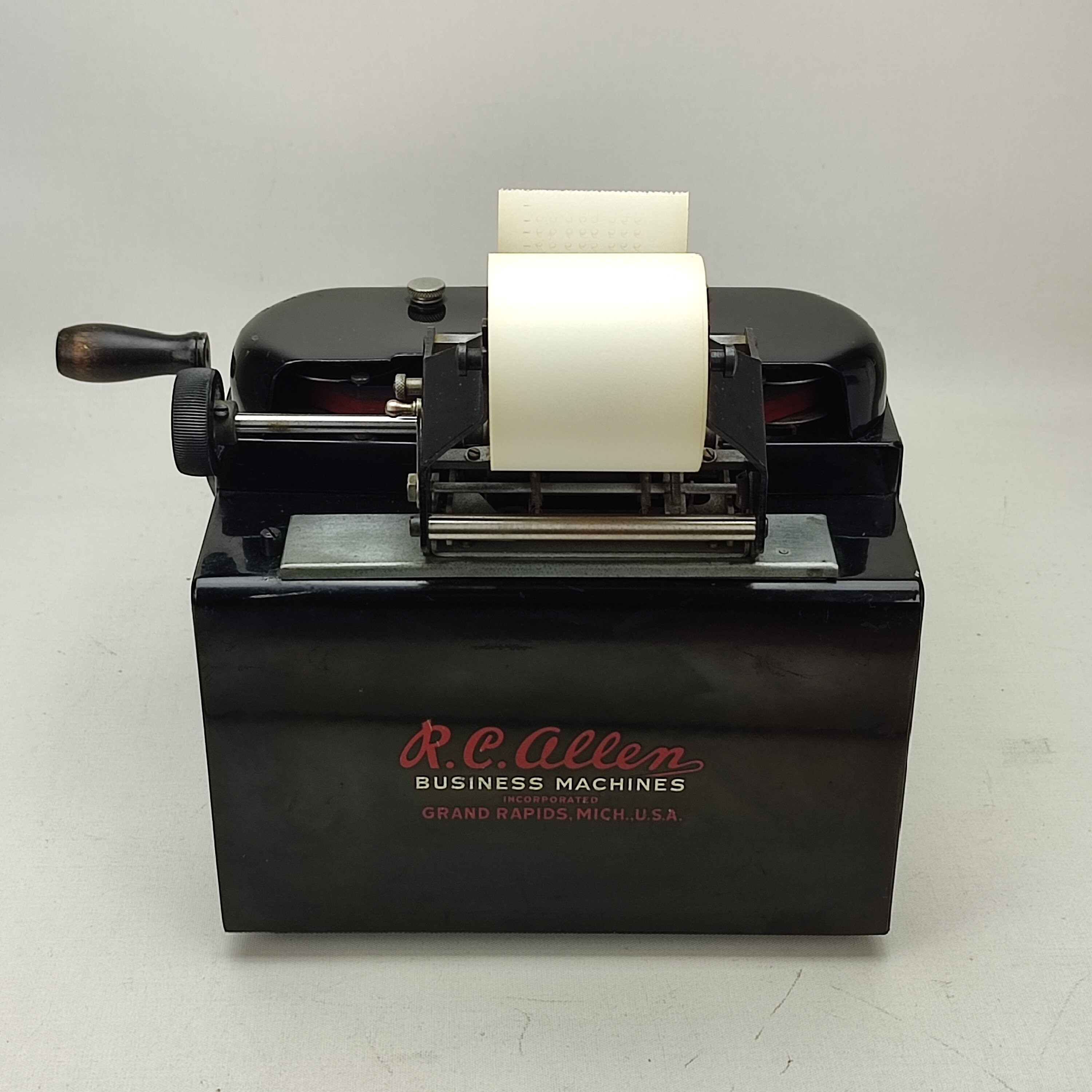 Collectible RC. ALLEN Mechanical Calculator, Model Business Machines ...