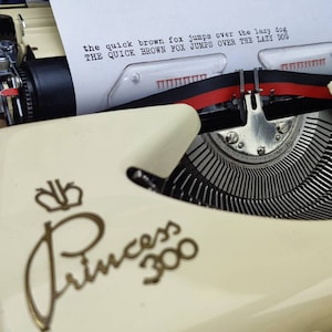Princess 300 Vintage Working Typewriter, Antique Typewriter, Gift for ...