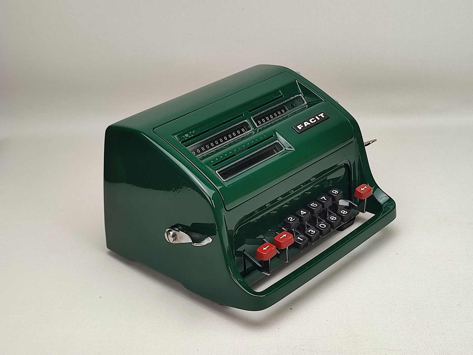 FACİT Working Vintage Calculator, Facit C1-13, Best Desing & Engineer ...