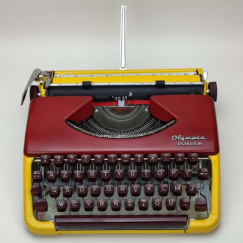 Olympia SPLENDİD Portable Typewriter / Working Typewriter/ - Etsy