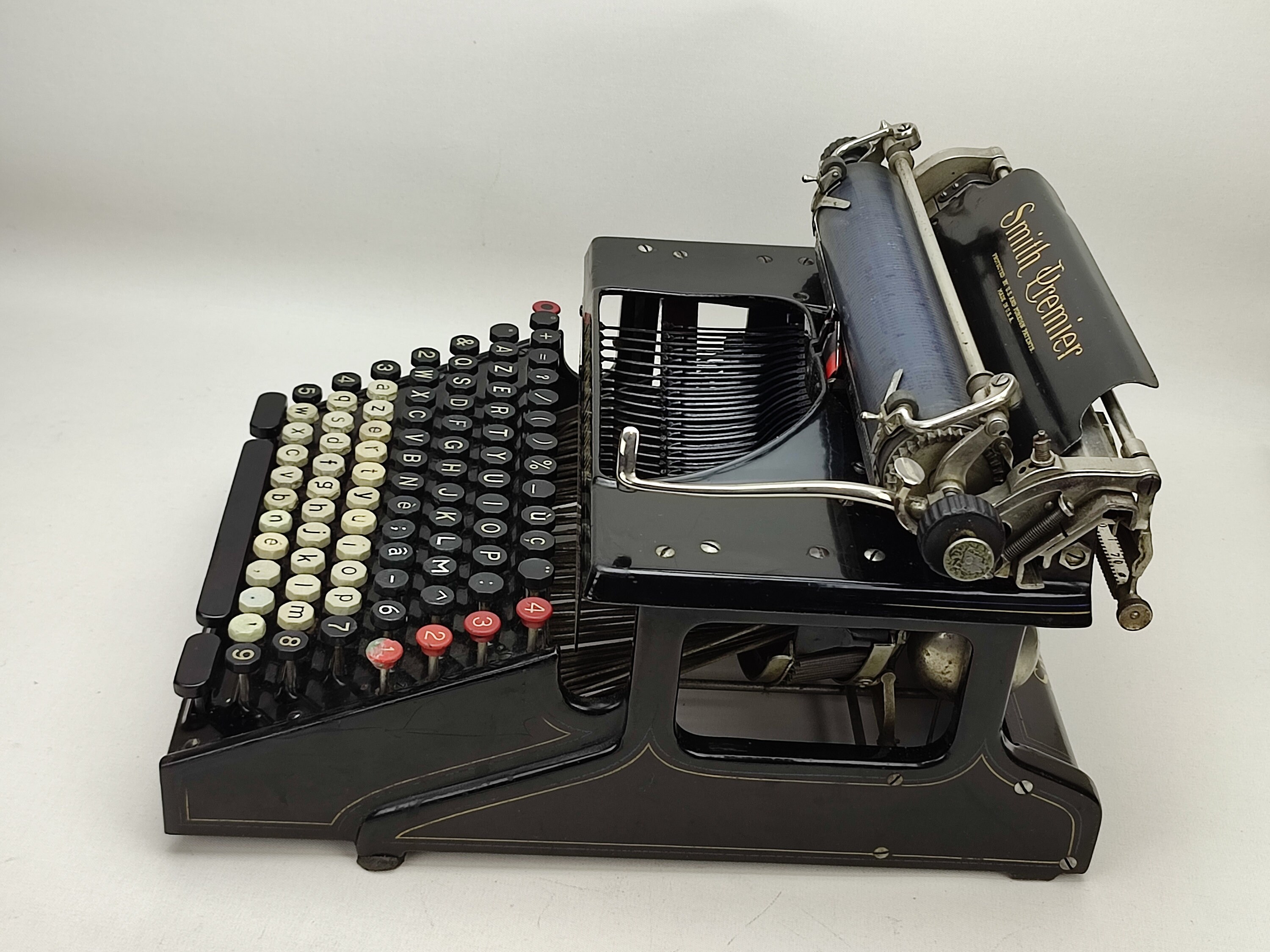 1911s Smith Premier 10A Working Typewriter, Antique Vintage Typewriter ...