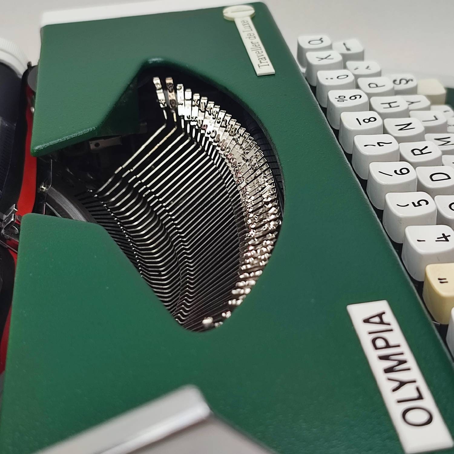 Cursive / Script Olympia Working Typewriter, Portable, Vintage ...