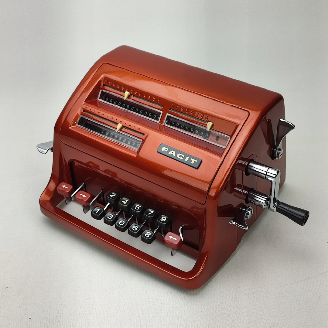 Swedish FACİT C1-13 Working Mechanical Calculator, Antique, Vintage ...