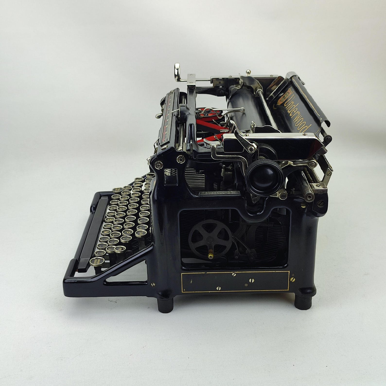 Serviced 1931 Model Underwood 5 Desktop Typewriter, Ww2 Serviced ...