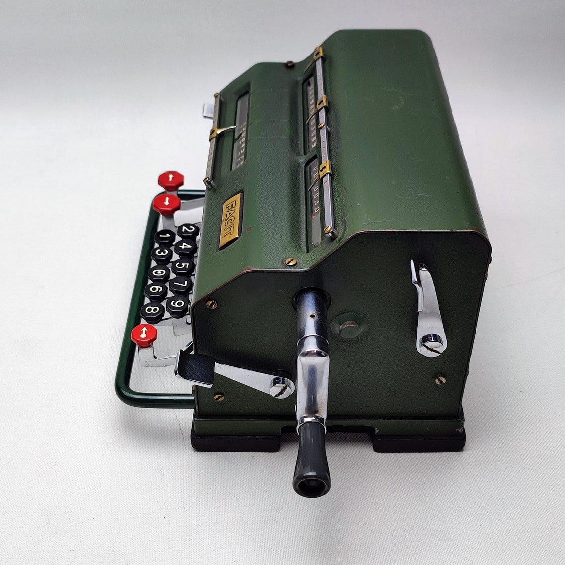 FACİT TK Model Mechanical Calculator, Working Calculator, Collectible ...
