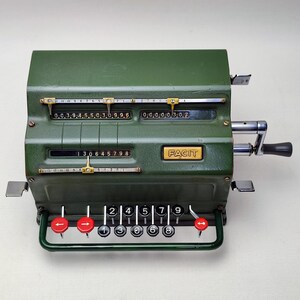 FACİT TK Model Mechanical Calculator, Working Calculator, Collectible ...