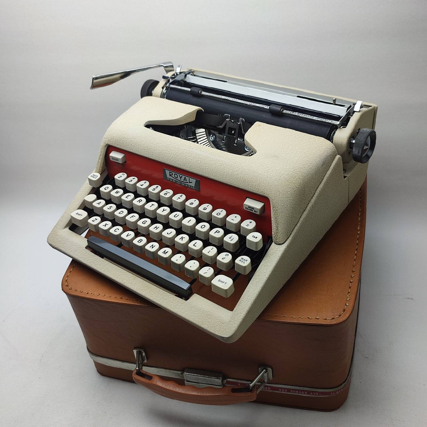 Royal TAB-O-MATİC Rare Working Typewriter Portable Vintage - Etsy