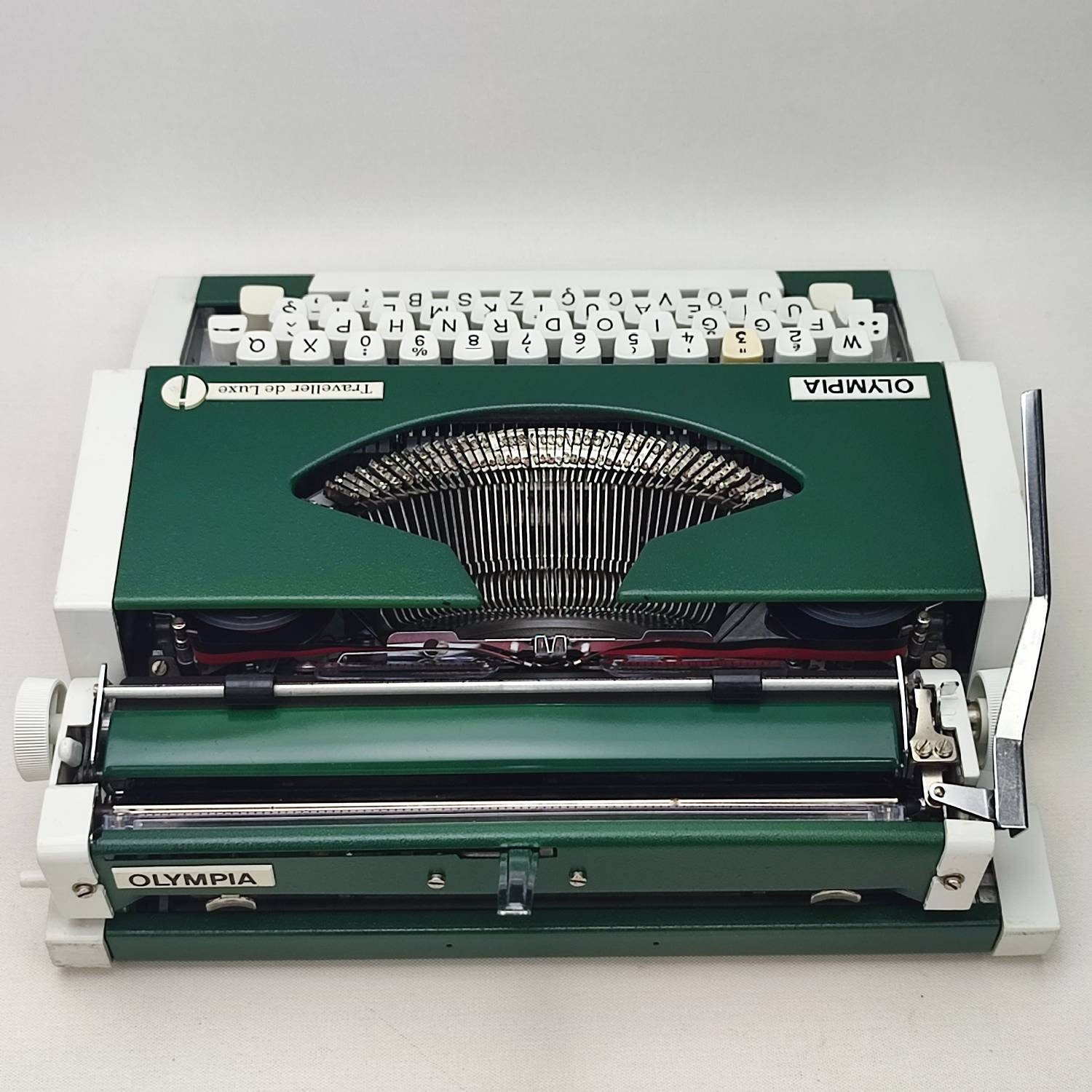Cursive / Script Olympia Working Typewriter, Portable, Vintage ...