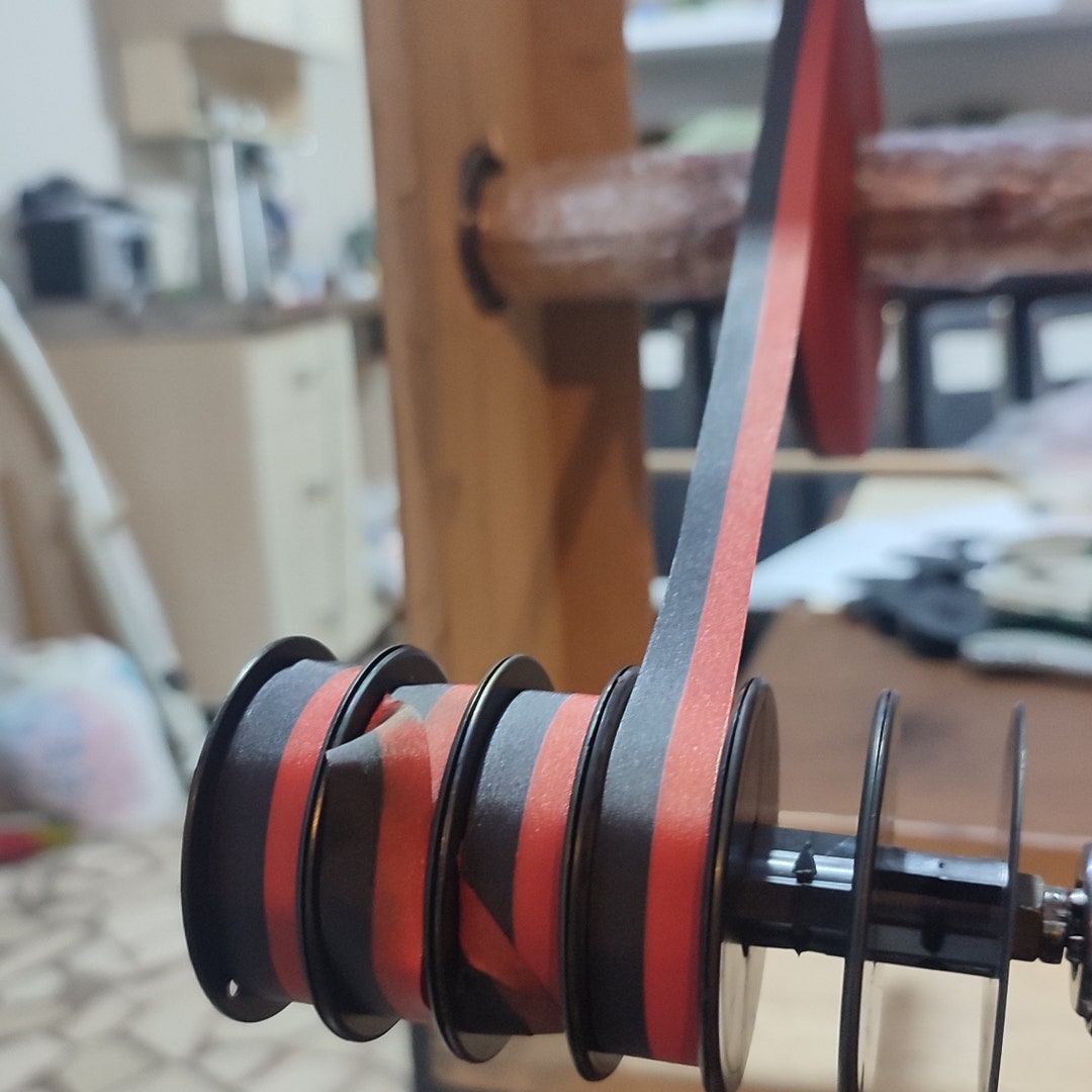 Fresh Universal Typewriter Ribbon Tin, Red and Black, Purple, Black ...