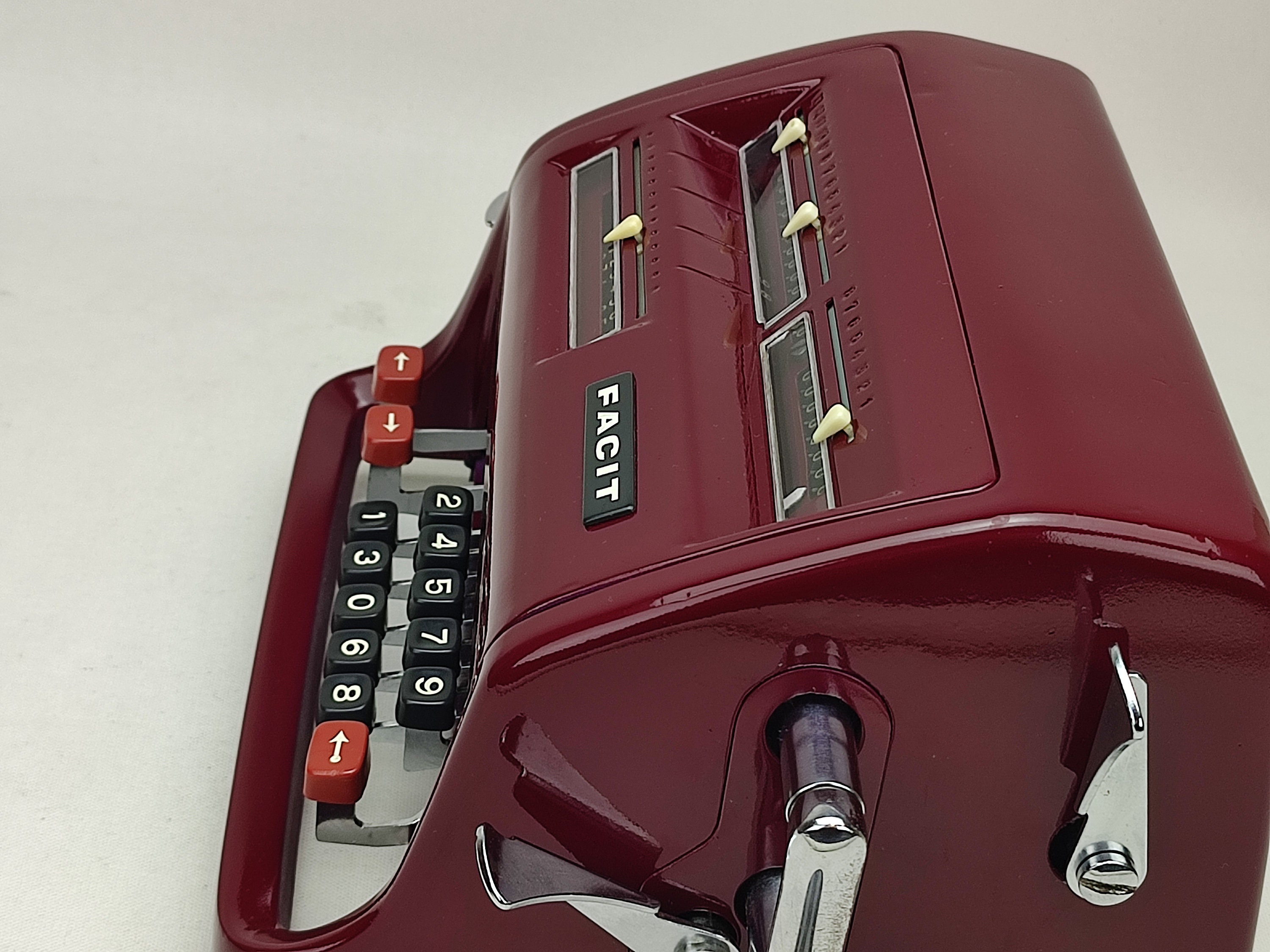 FACİT Working Calculator, Antique Gift, Vintage Calculator, Facit C1-13 ...