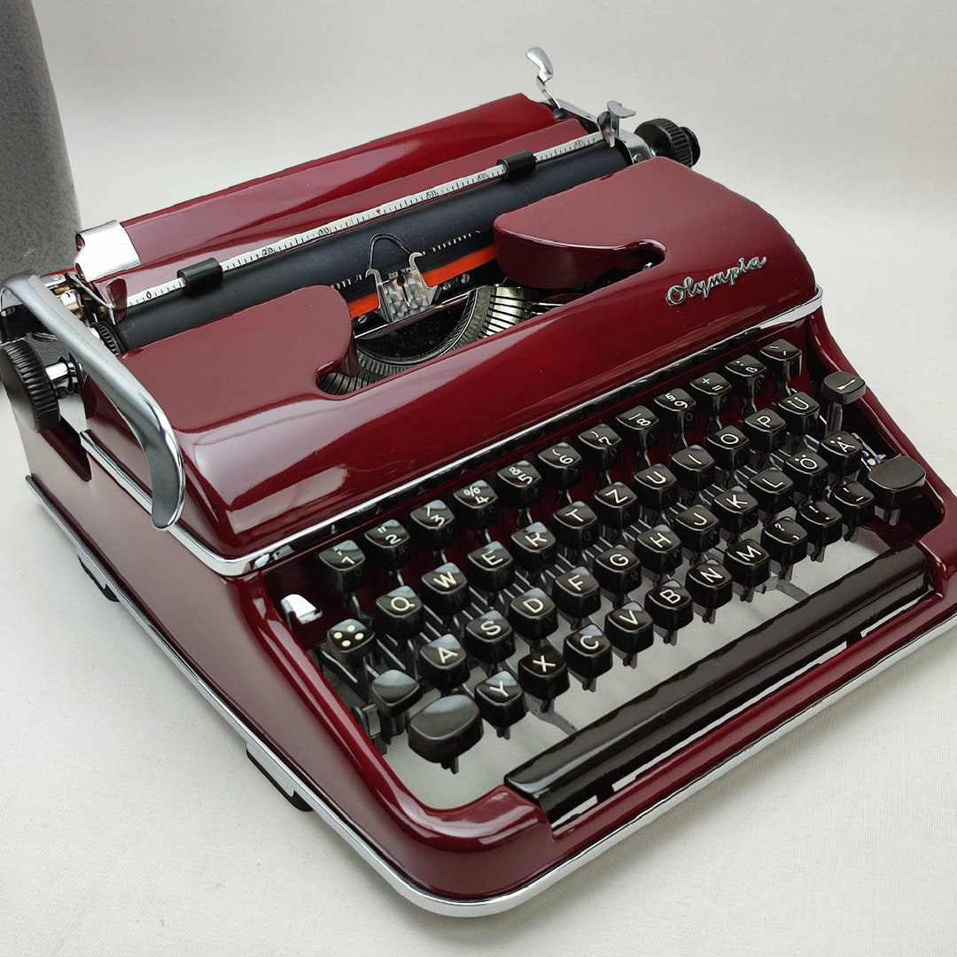 Olympia SM3 Typewriter Working Typewriter With Case - Etsy