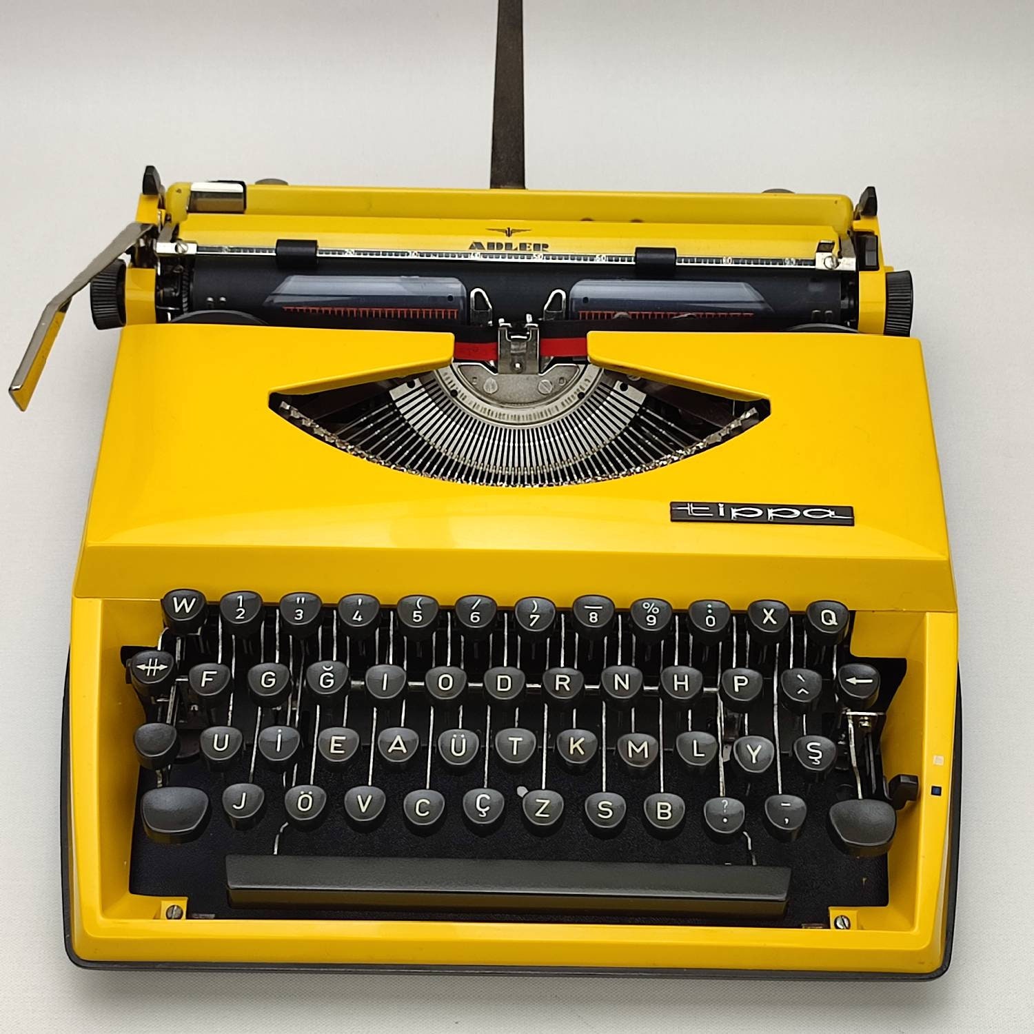 Cursive*! Adler Tippa Working Typewriter,İtalic Font, Writer Poet Gift ...