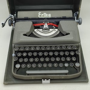 ERİKA 9 Working Rare Typewriter, Collectible Typewriter, Antique ...