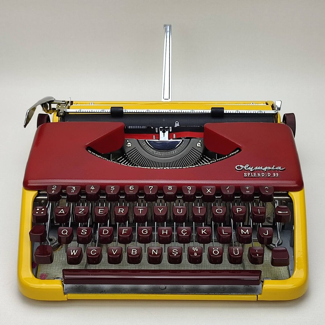 Olympia SPLENDİD Portable Typewriter / Working Typewriter/ - Etsy