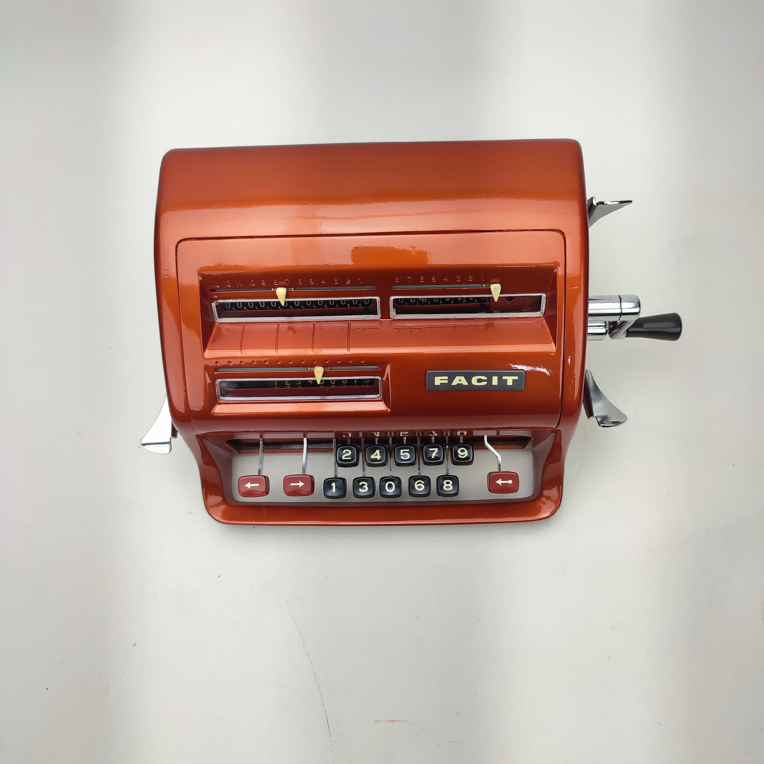 Swedish FACİT C1-13 Working Mechanical Calculator, Antique, Vintage ...