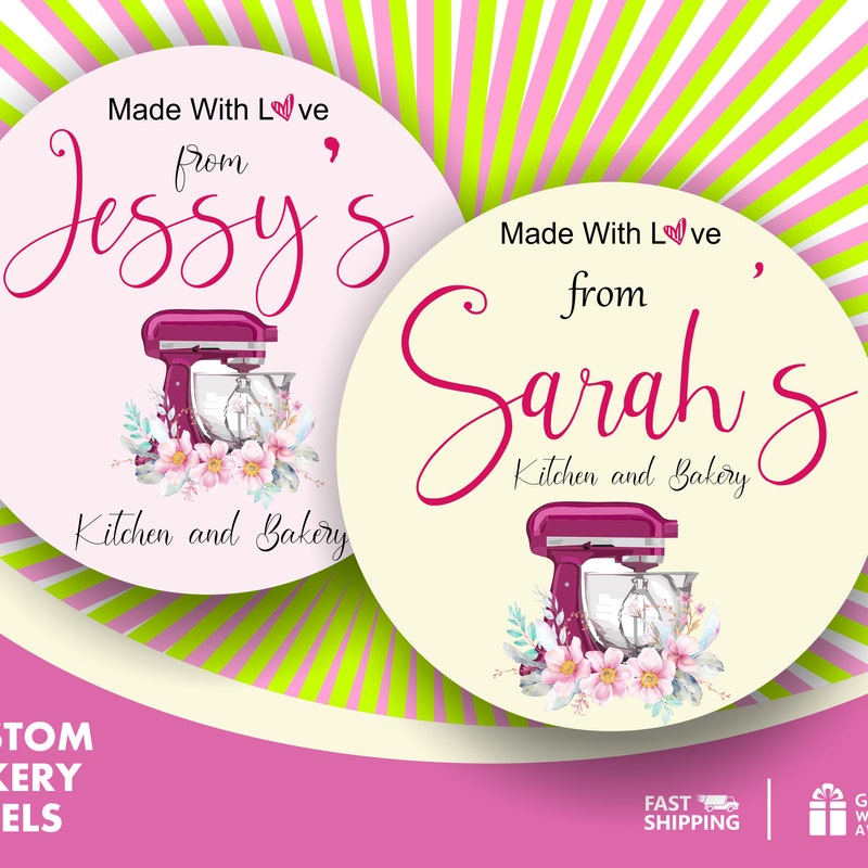 Bakery Labels - Etsy