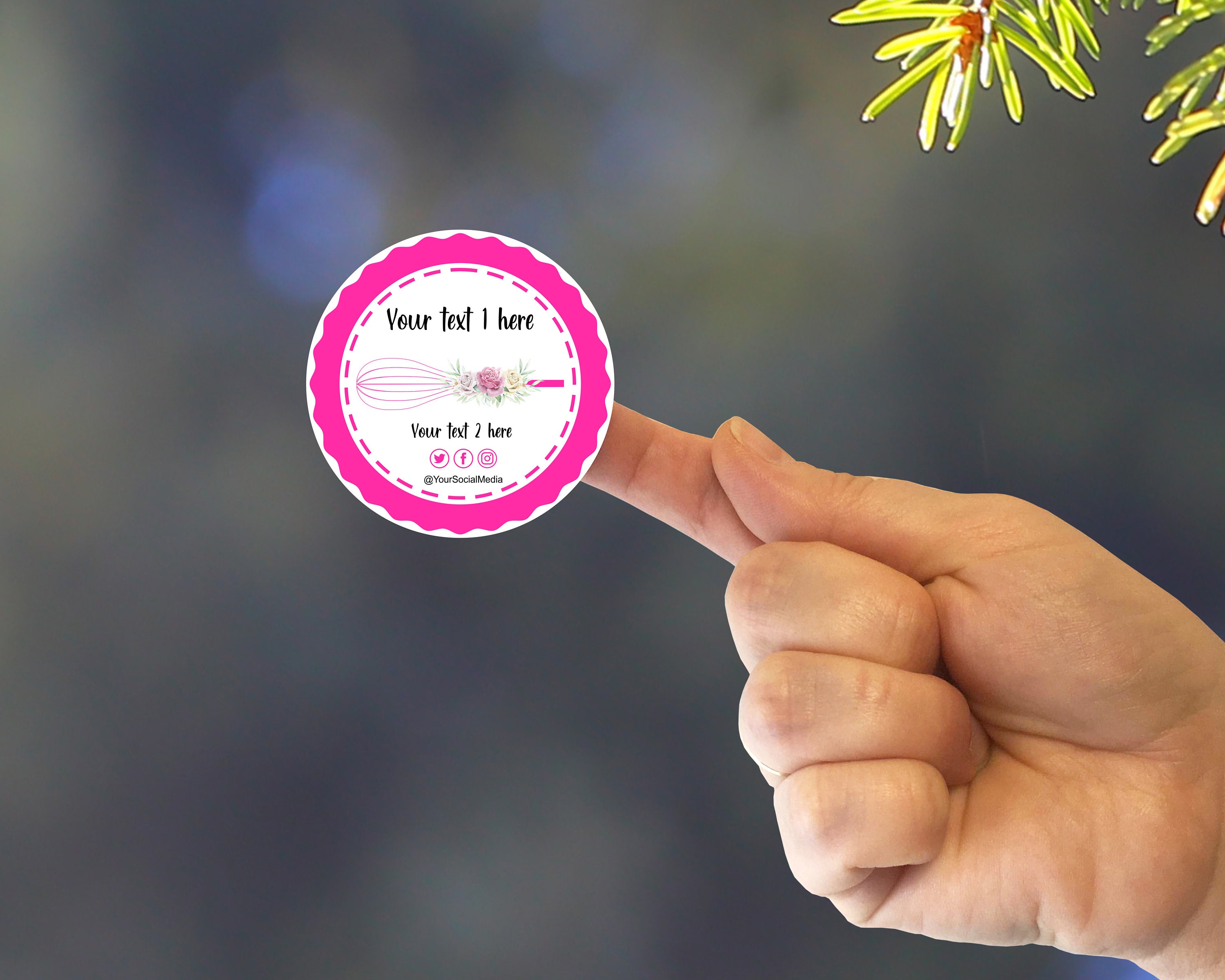 Custom Bakery Stickers: Logo Labels for Small Business - Etsy