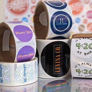Personalized Labels Stickers to Label Your Products and Packaging With ...