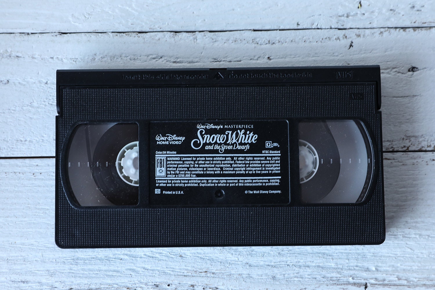 Snow White Disney Masterpiece Collection VHS - Etsy