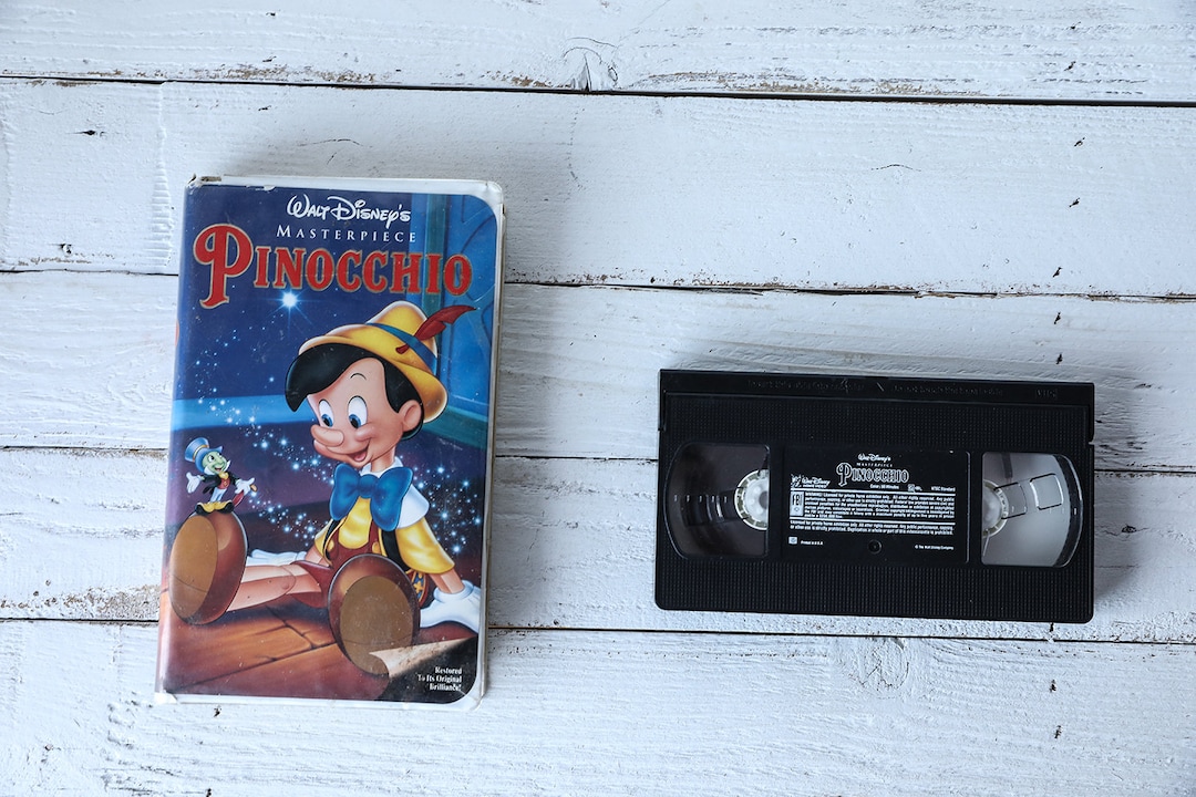 Pinocchio VHS - Etsy