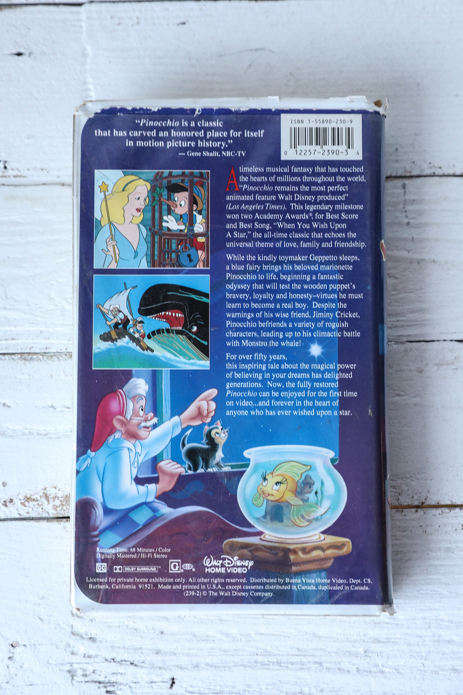 Pinocchio VHS - Etsy
