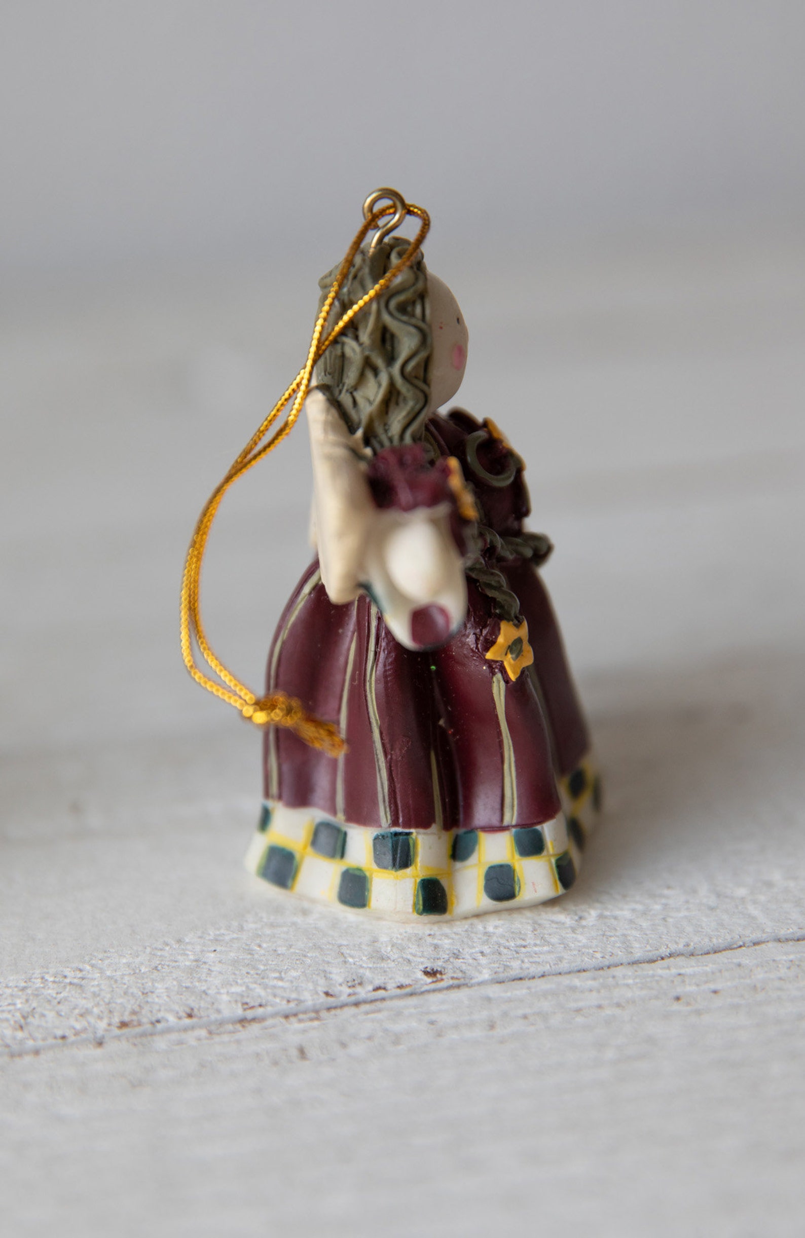 Christmas Ornaments, 2 Angels and a Snowman - Etsy