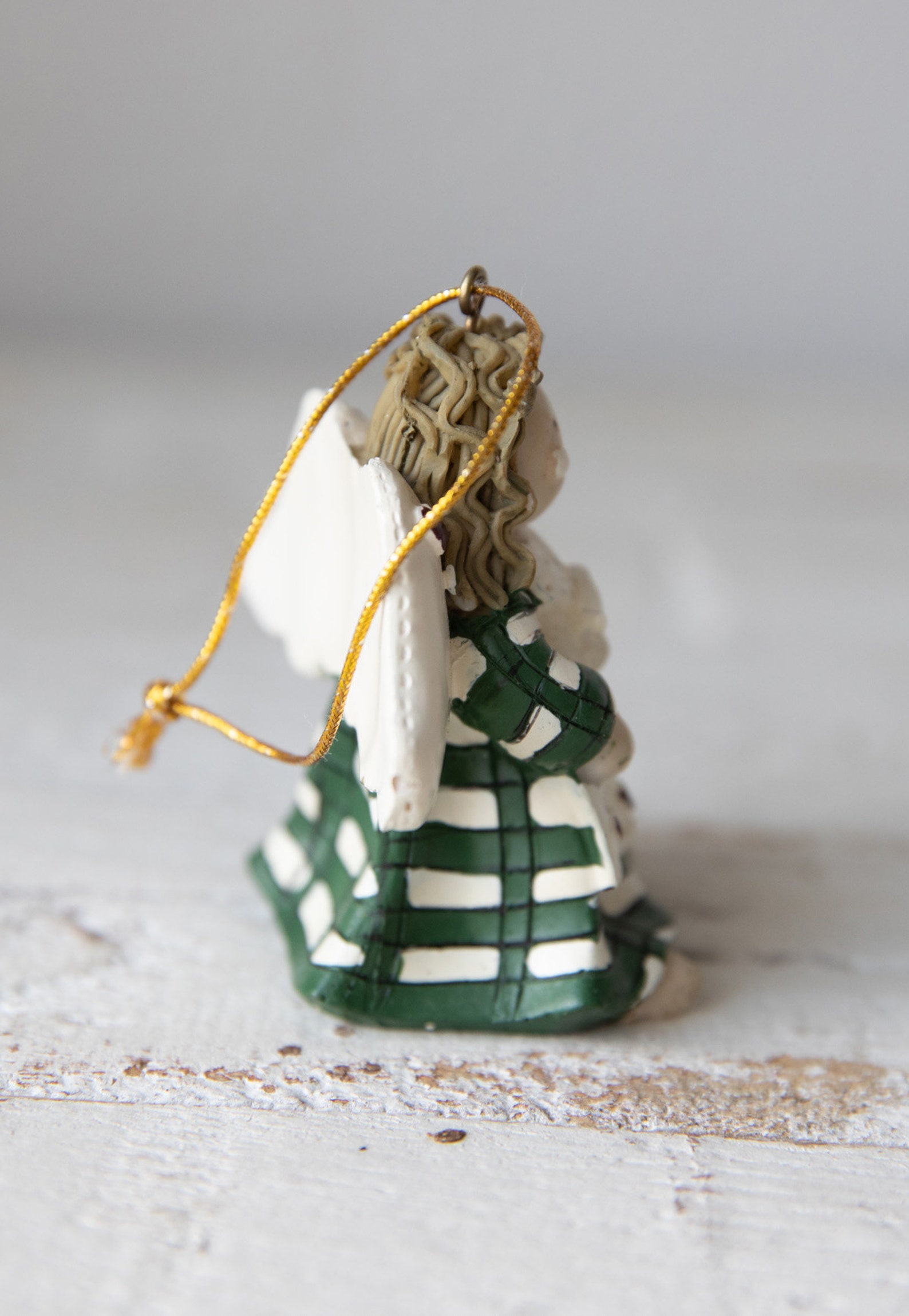 Christmas Ornaments, 2 Angels and a Snowman - Etsy
