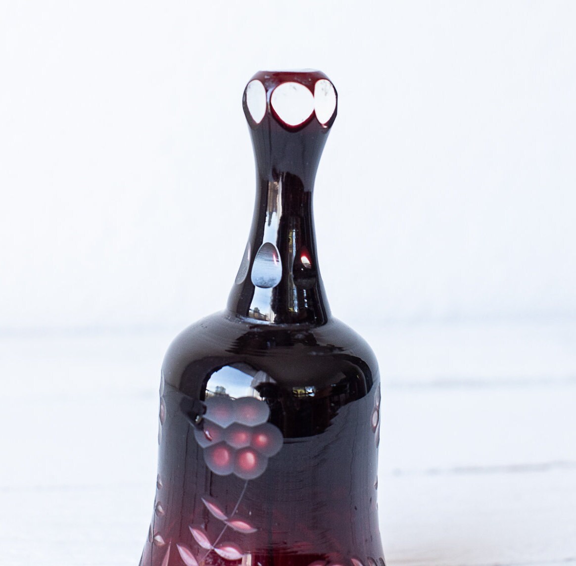 Vintage Red Bell - Etsy