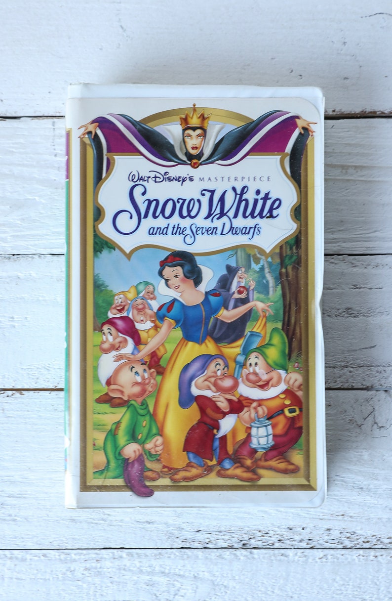 Snow White Disney Masterpiece Collection VHS - Etsy