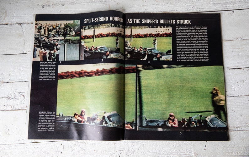 Life Magazine John F. Kennedy Memorial Edition - Etsy