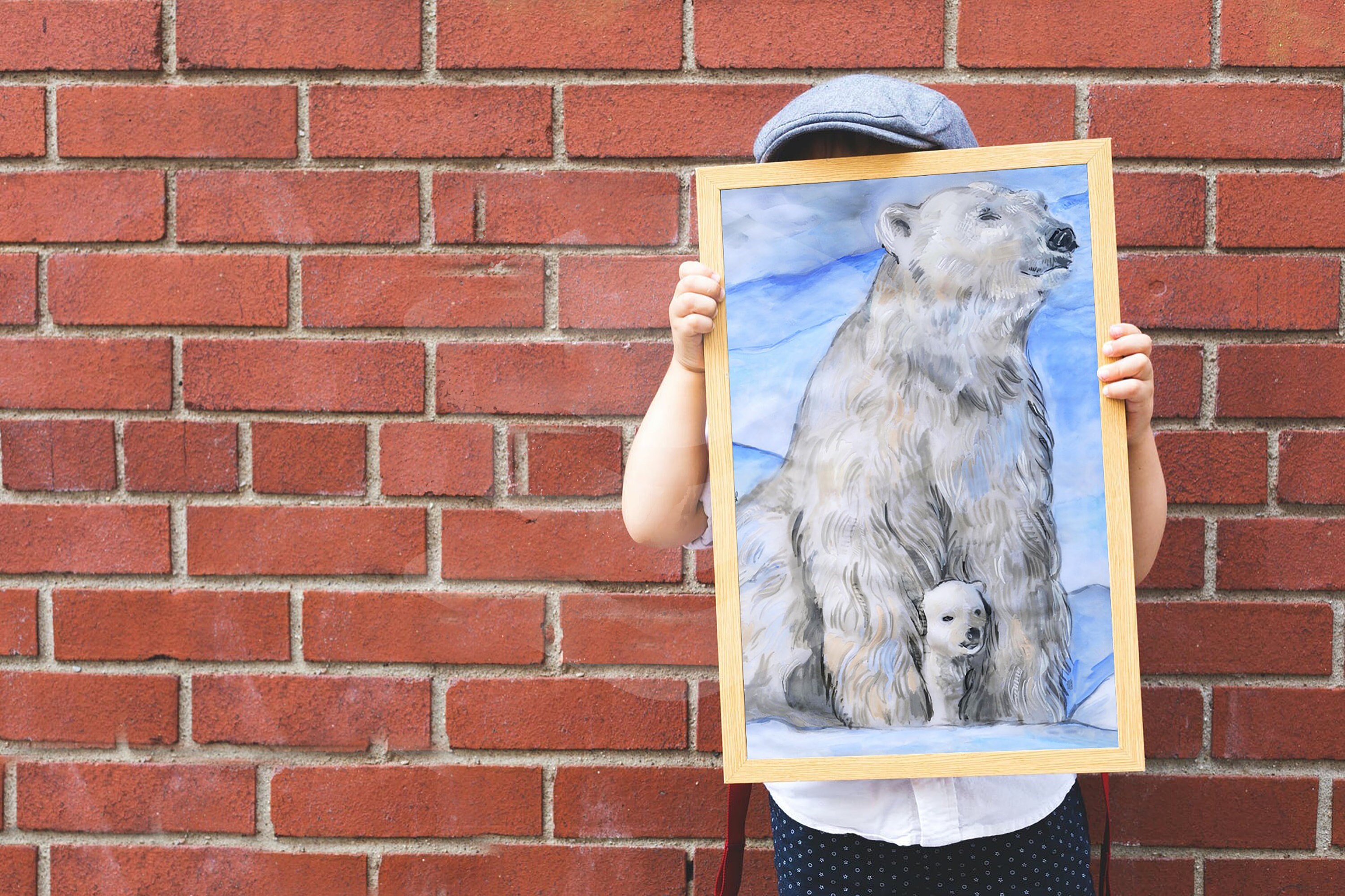 Nursery Wall Art Mama Bear Baby Shower Polar Bears Animal - Etsy