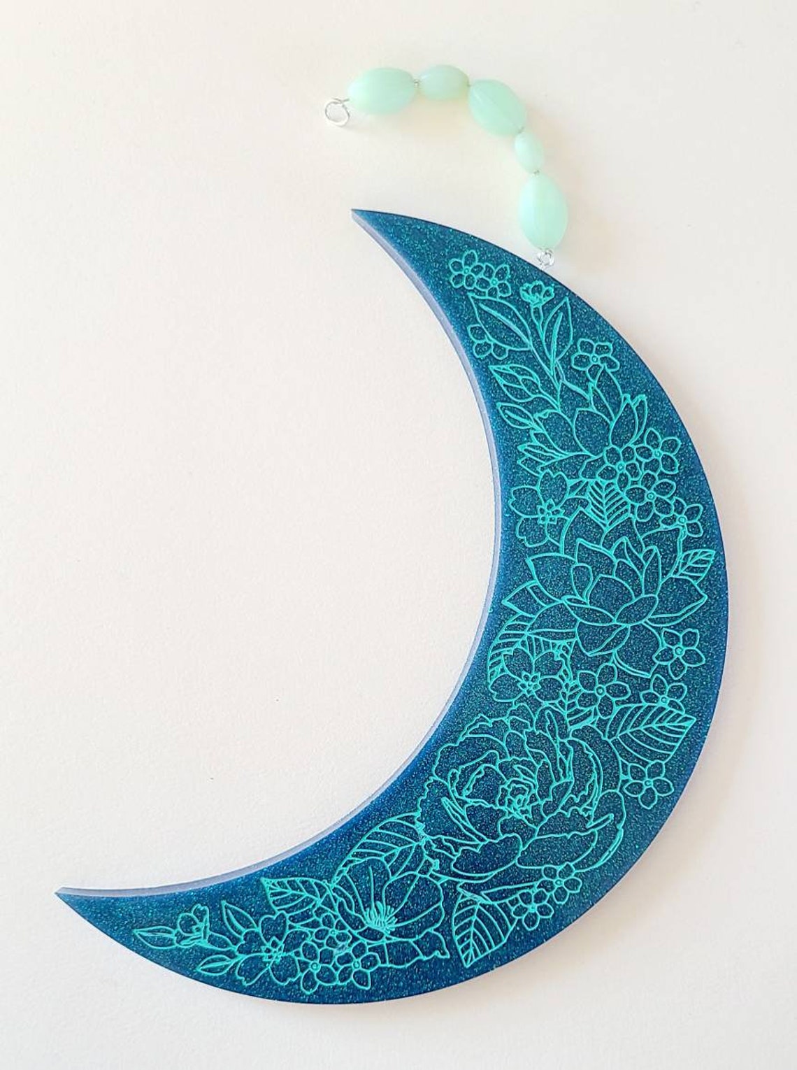 Moon Home Decor, Moon Wall or Window Hanging - Etsy