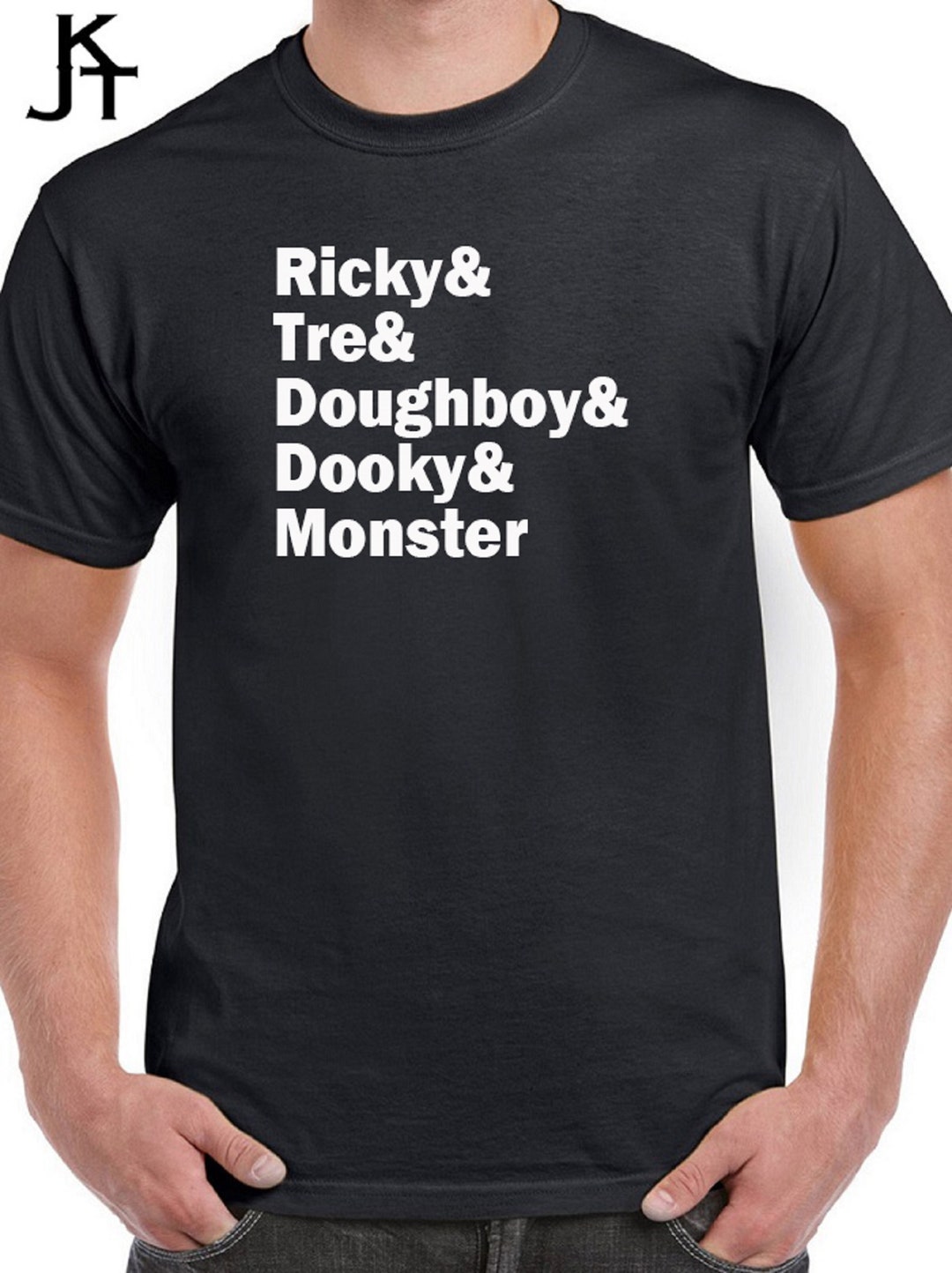 Mens 'boys N the Hood Names' Gildan / Heavy Cotton / Vinyl Print / T ...