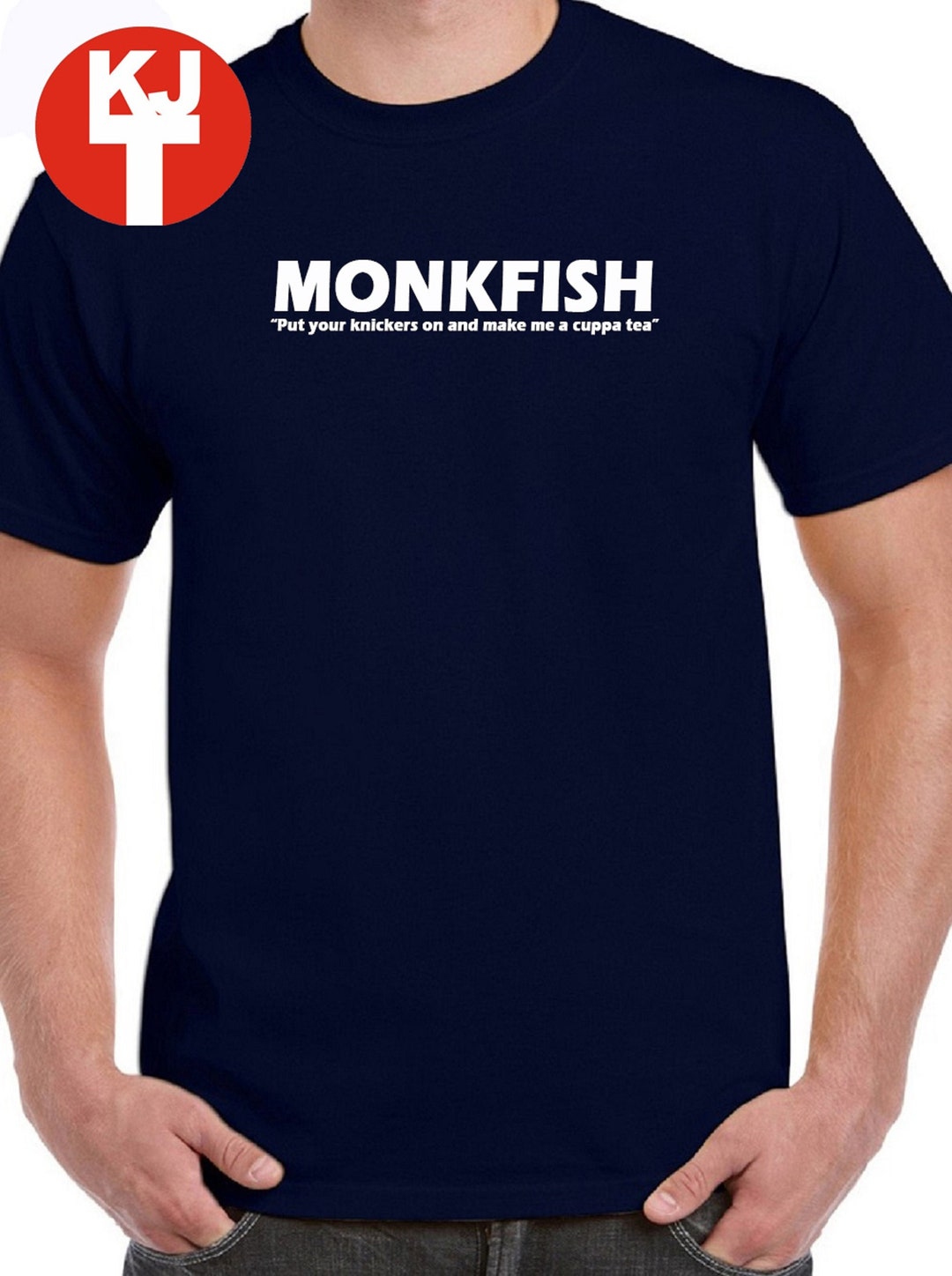 Mens BBC 'the Fast Show - Monkfish' Gildan / Heavy Cotton / Vinyl ...