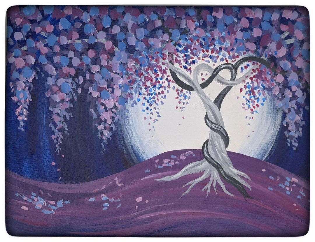 Intertwined PAINTING KIT With Online Tutorial - Etsy