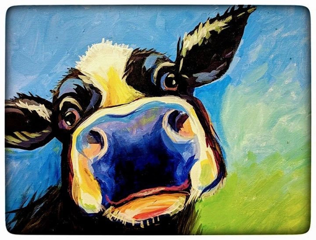Holy Cow Painting Kit With Online Tutorial - Etsy