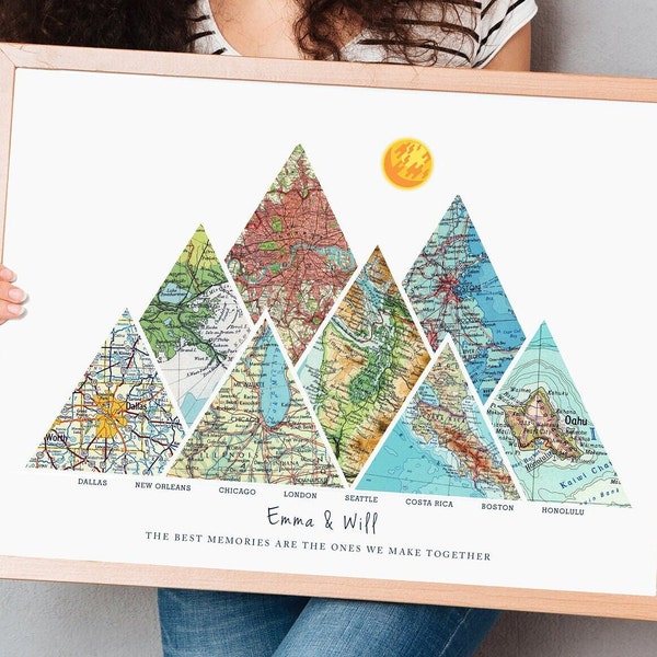 Adventure Map - Etsy