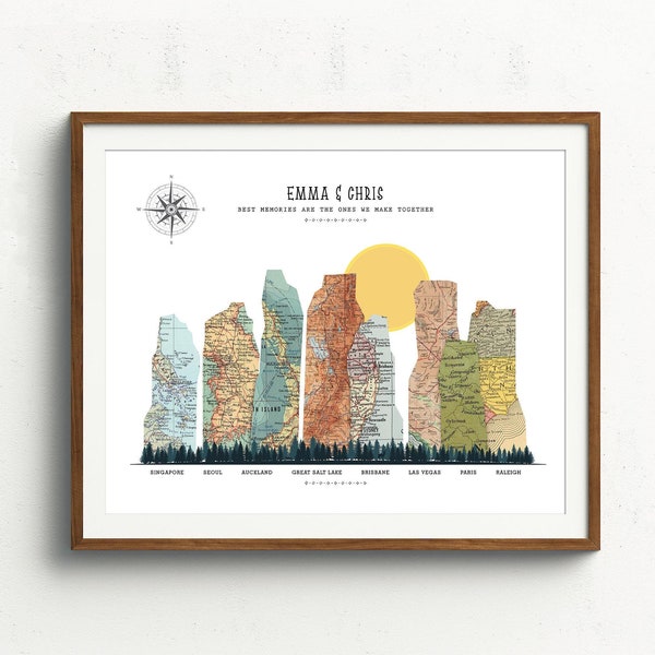 Adventure Map - Etsy