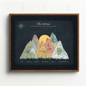 Couple Anniversary Travel Map | Personalized Adventure Map 3 - 15 ...