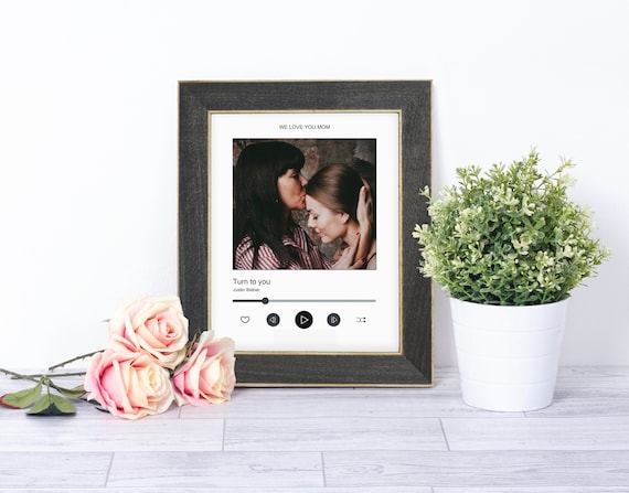Personalized Music Spotify Scan Mothers Day Gifts From - Etsy