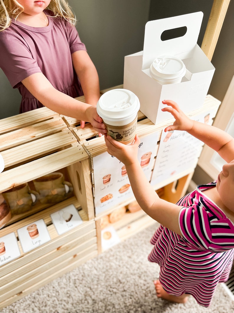 Coffee Shop Dramatic Play Center and Activities DIGITAL - Etsy