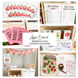 Apple Orchard Dramatic Play Center DIGITAL DOWNLOAD - Etsy