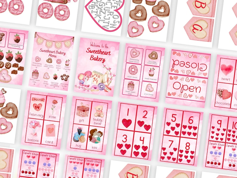 Sweetheart Bakery/valentine's Day Bakery Dramatic Play Center and ...