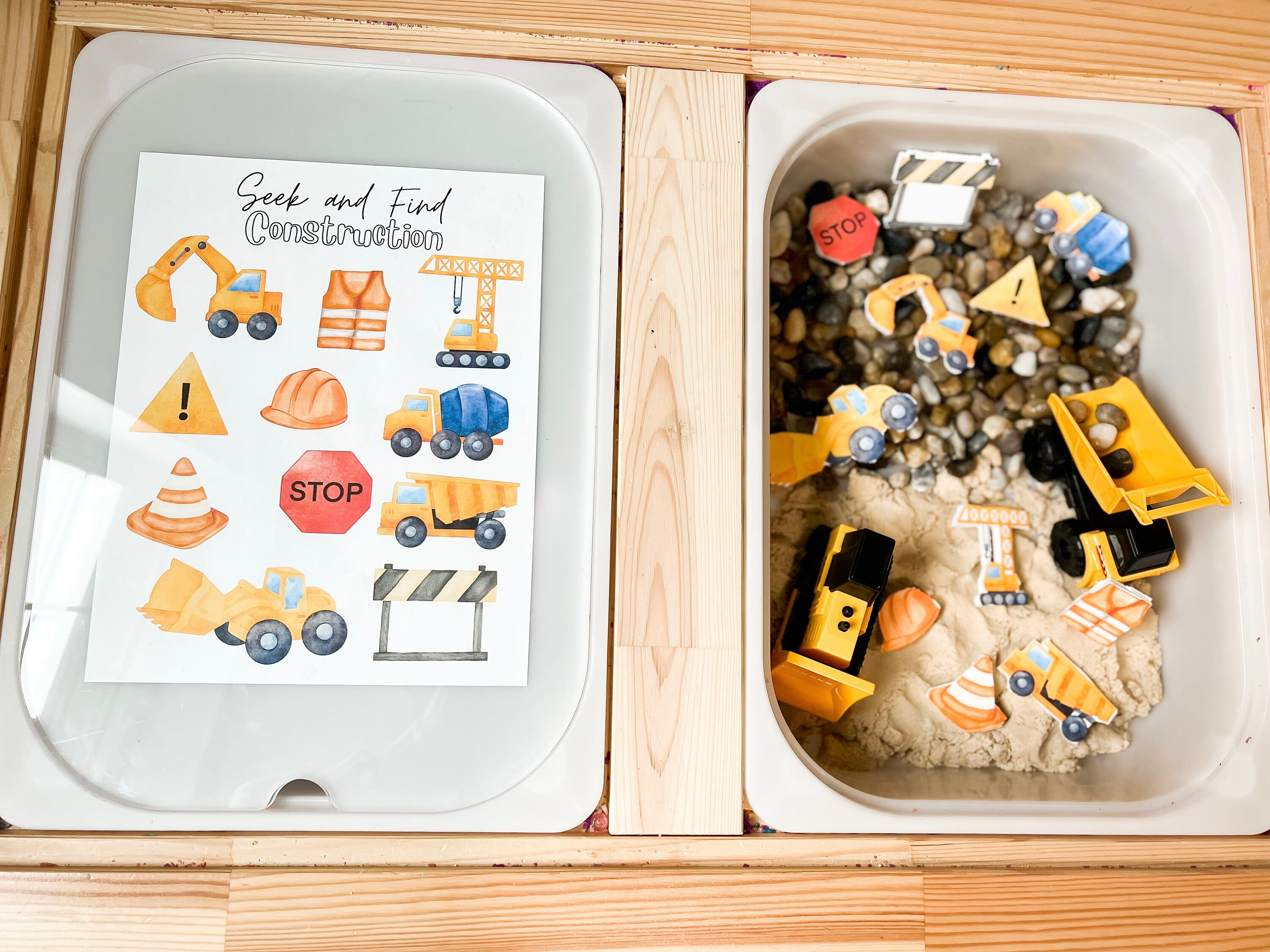 Construction Themed Bundle, Preschool Printables, Construction ...