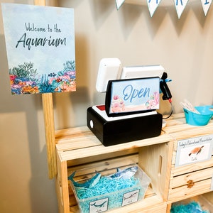Aquarium Dramatic Play Center, Preschool Pretend Play, Homeschool ...
