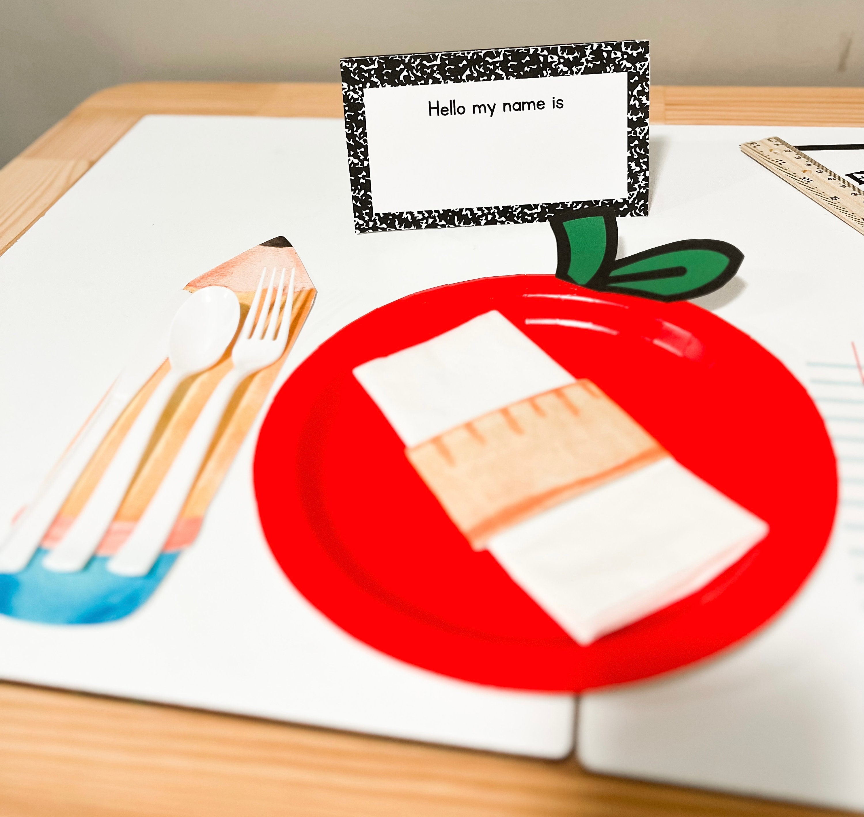 Back to School Breakfast Printables, First Day Party Decor (digital ...