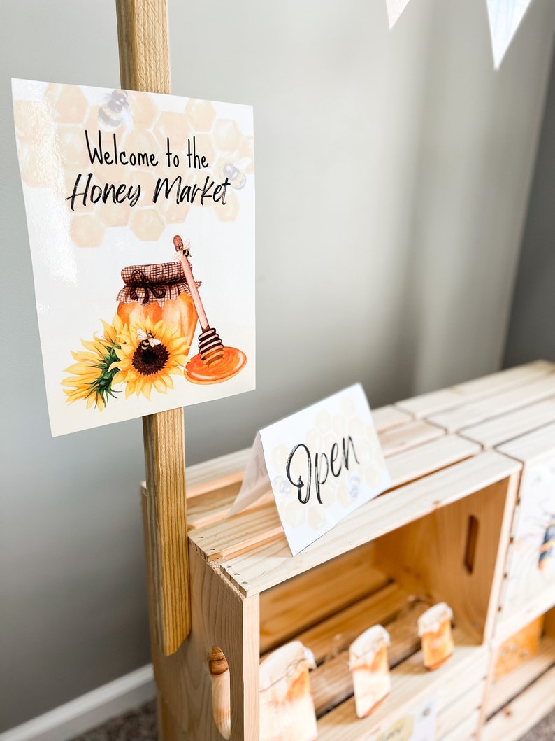 Honey Market/bee Keeper Dramatic Play Center DIGITAL DOWNLOAD - Etsy